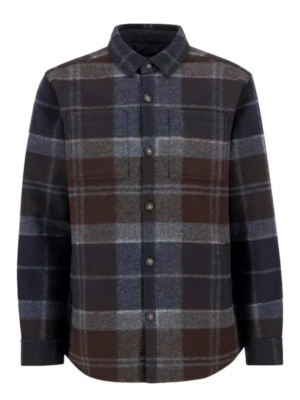 Barbour Chapter Check Overshirt - Black