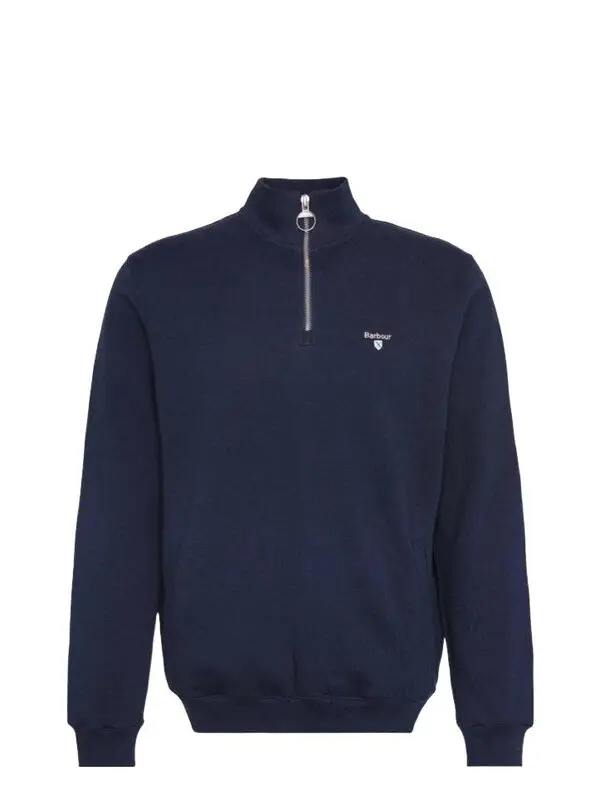 Barbour Beckhill Half-zip Sweatshirt - Navy