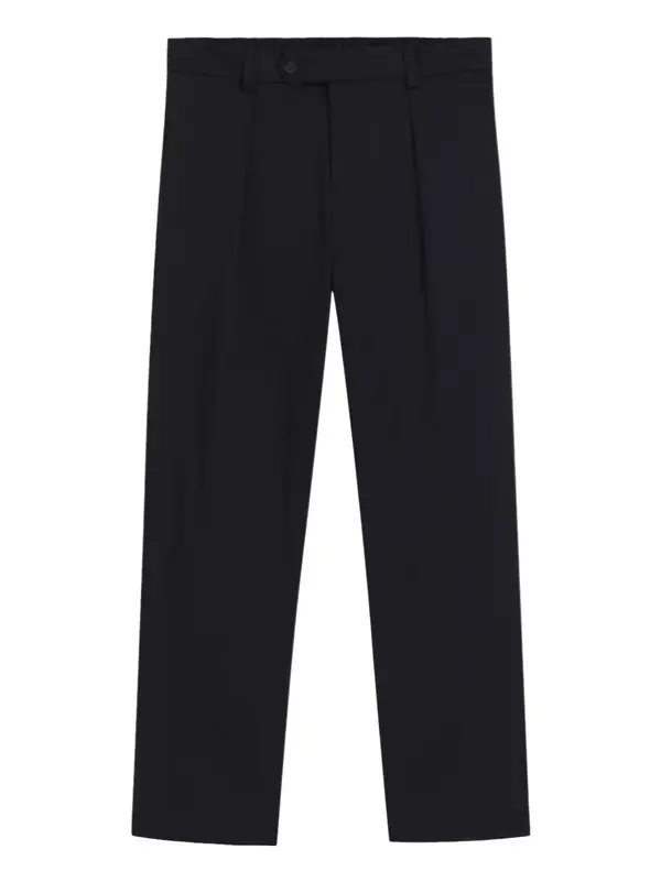 Hugo Boss X Beckham Tailored Pleated Trousers - Black