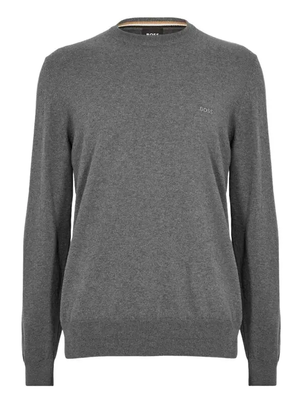 Hugo Boss Pascas Knit Jumper - Gray