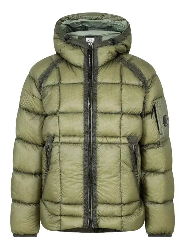 C.P. COMPANY Shell Medium Down Jacket - Black