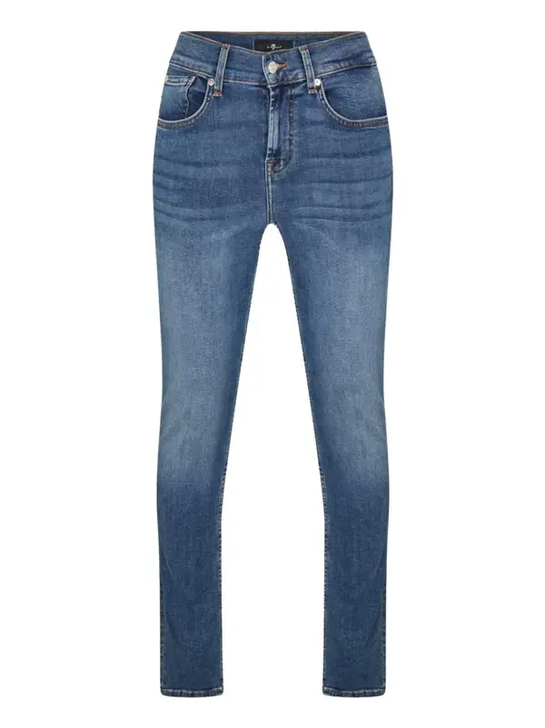 7 For All Mankind Stretch Jeans - Blue