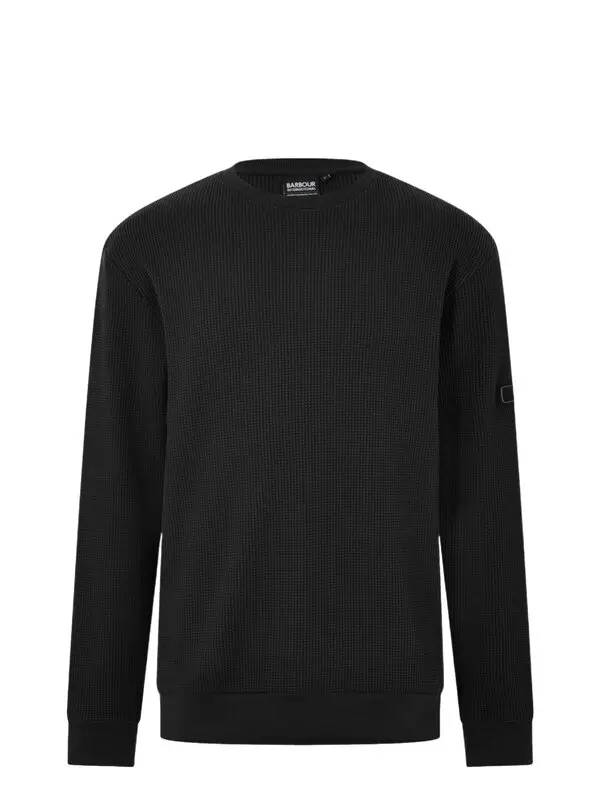 Barbour Curve Crew Sweatshirt - Black