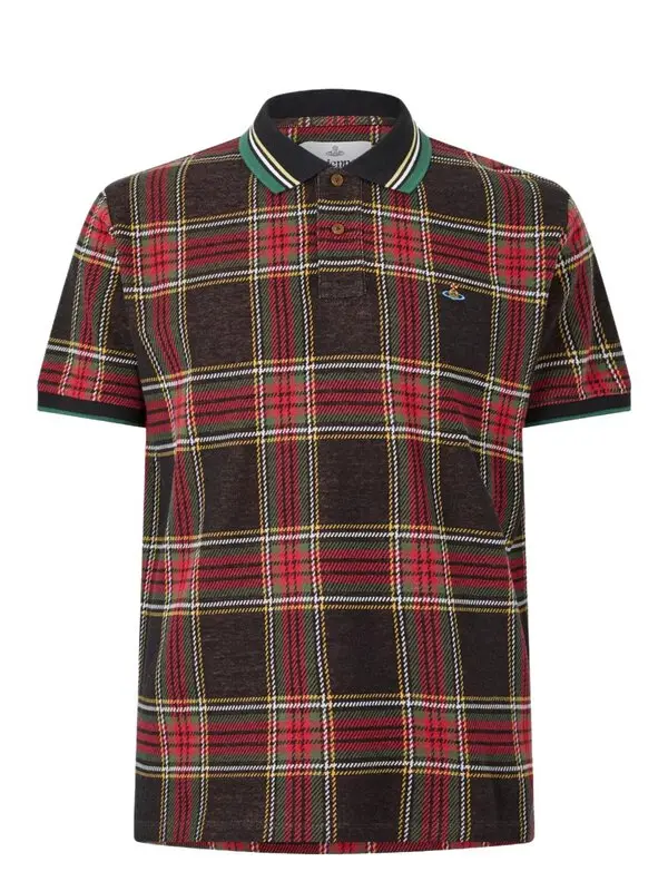 VIVIENNE WESTWOOD Short-sleeve Polo - Black