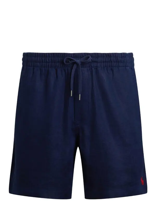 Ralph Lauren Drawstring Waist Shorts - Black
