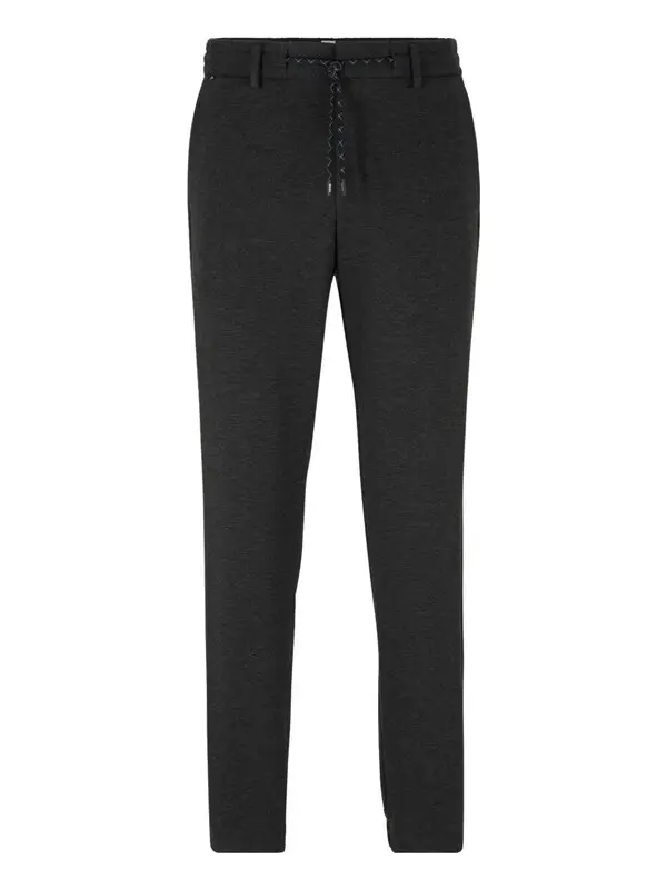 Hugo Boss Tailored Drawstring Trousers - Black
