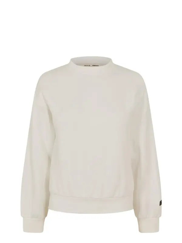 Fear Of God Logo Patch Sweatshirt - White