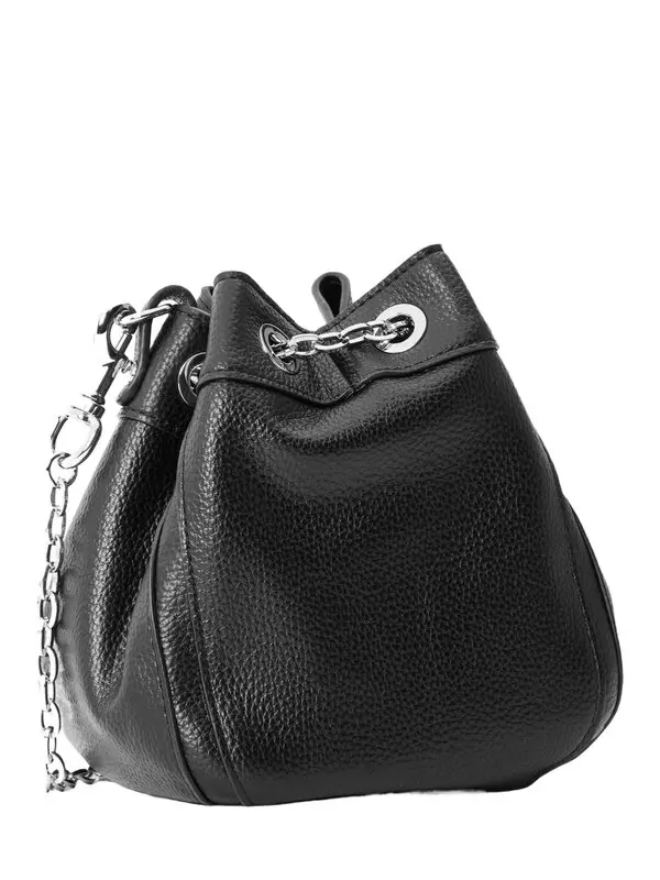 VIVIENNE WESTWOOD Bucket Bag With Chain Strap - Black