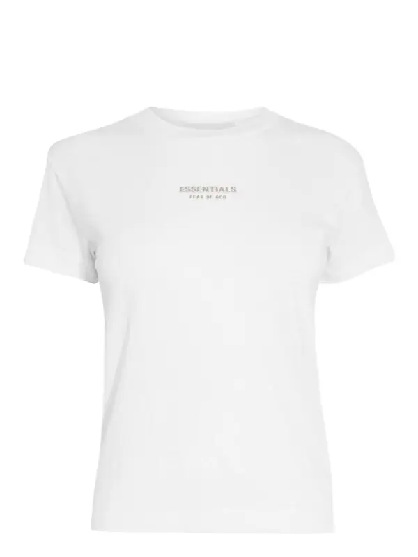 Fear Of God Crew Neck Logo T-shirt - White