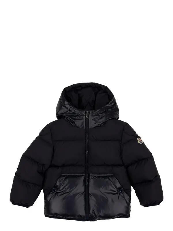 Moncler Hooded Down Puffer Coat - Black