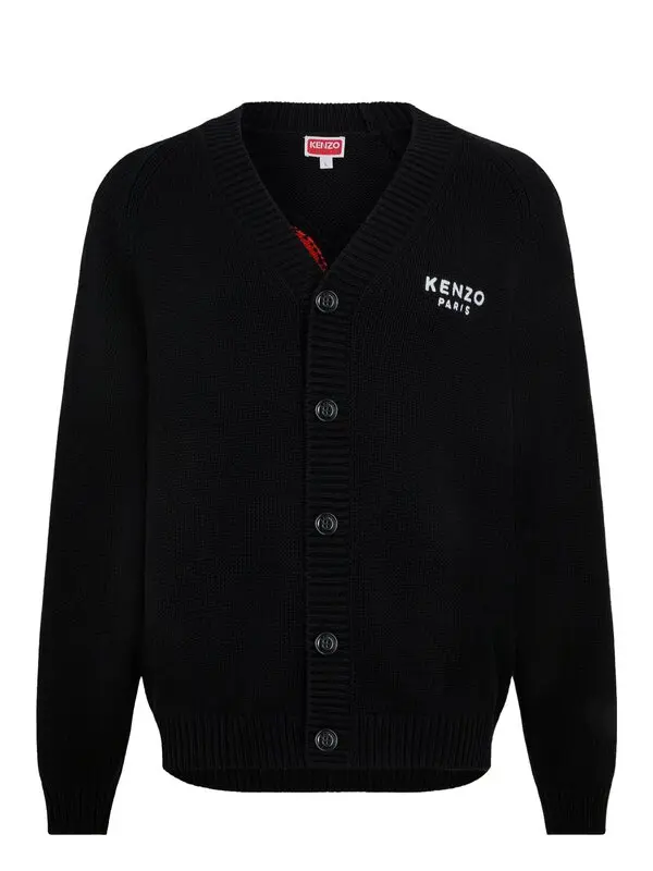 Kenzo Boke Flower Cardigan - Black