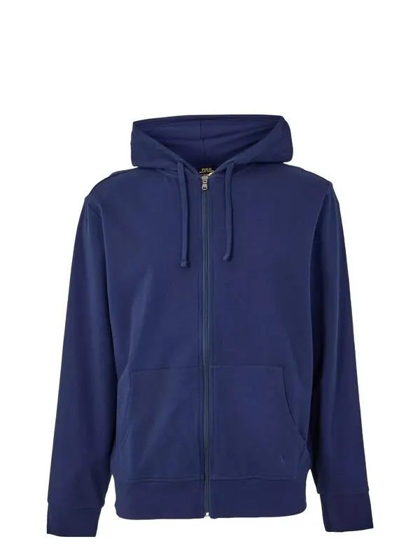 Polo Ralph Lauren Full Zip Hooded Fleece - Blue