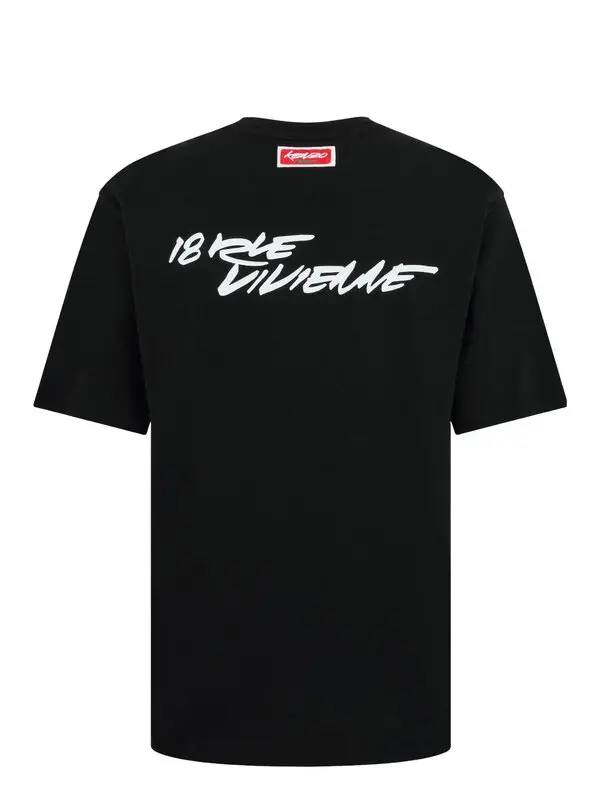 Kenzo Graffiti Short-sleeve T-shirt - Black
