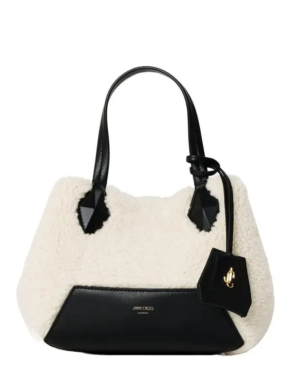 JIMMY CHOO Crafted Tote Bag - White