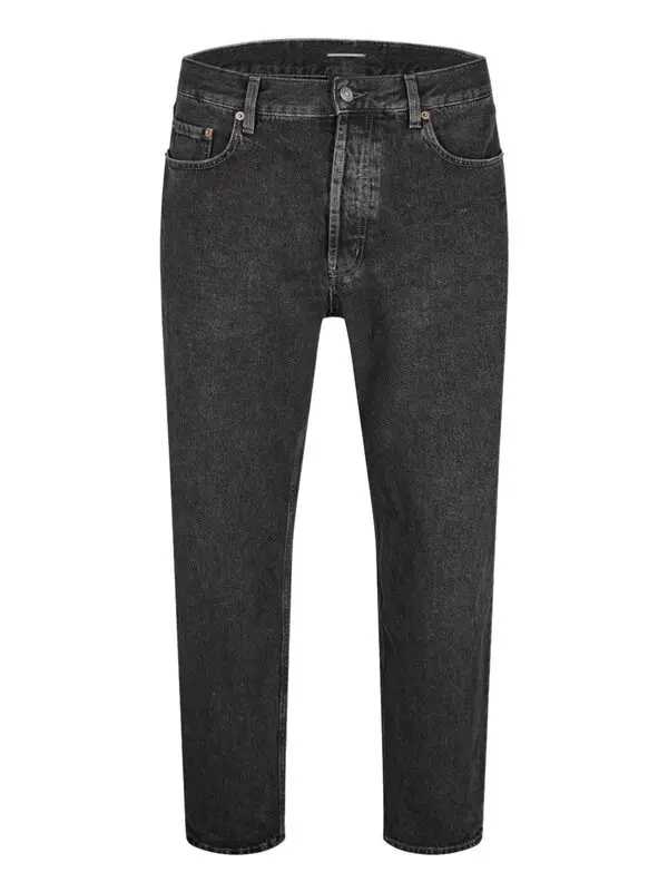 Saint Laurent Straight Leg Jeans - Black