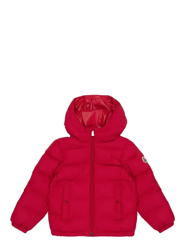 Moncler Hooded Down Jacket - Red