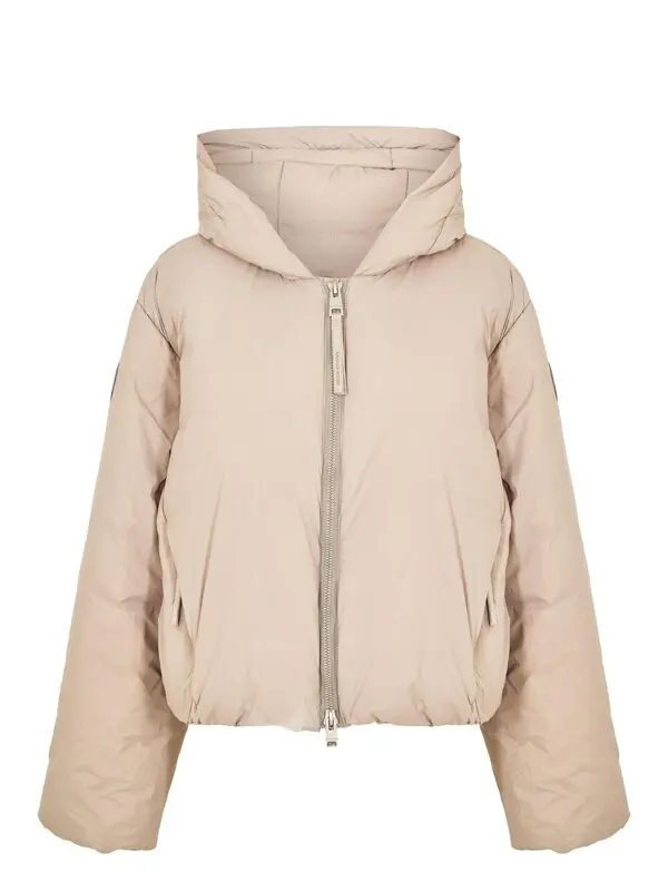 Canada Goose Hooded Short Padded Jacket - No