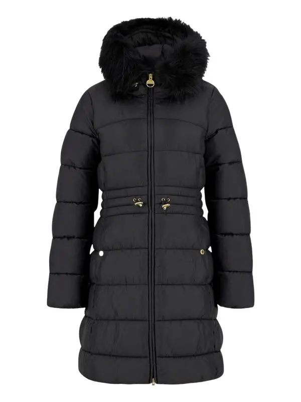 Barbour Anastasia Quilted Puffer Jacket With Detachable Hood - Black