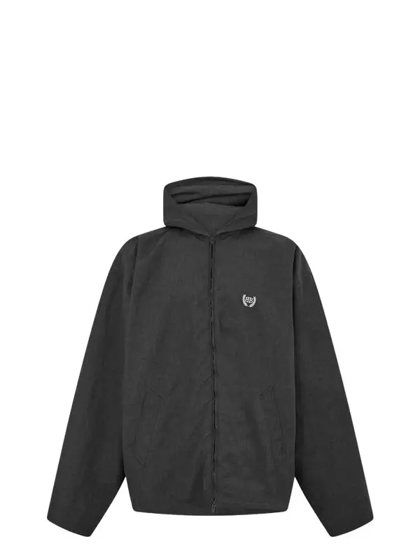 Balenciaga Zip Hoodie - Black