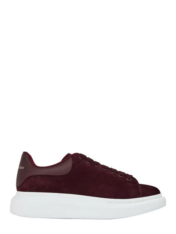 Alexander McQueen Oversized Suede Sneakers - Brown