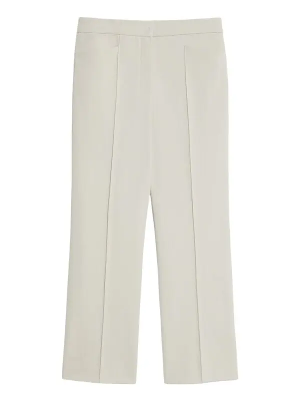 Max Mara Zemira Cropped Trousers - Beige