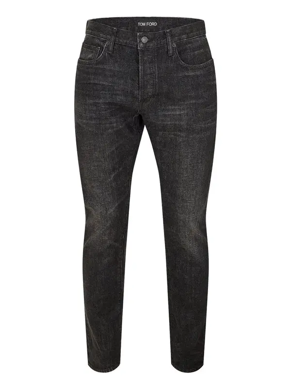 TOM FORD Straight-leg Jeans - Black