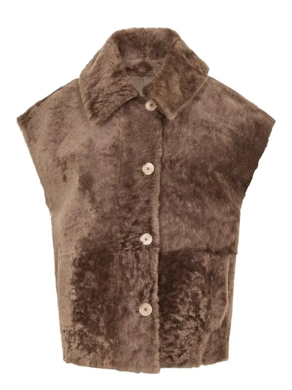 JOSEPH Molin Gilet - Mushroom