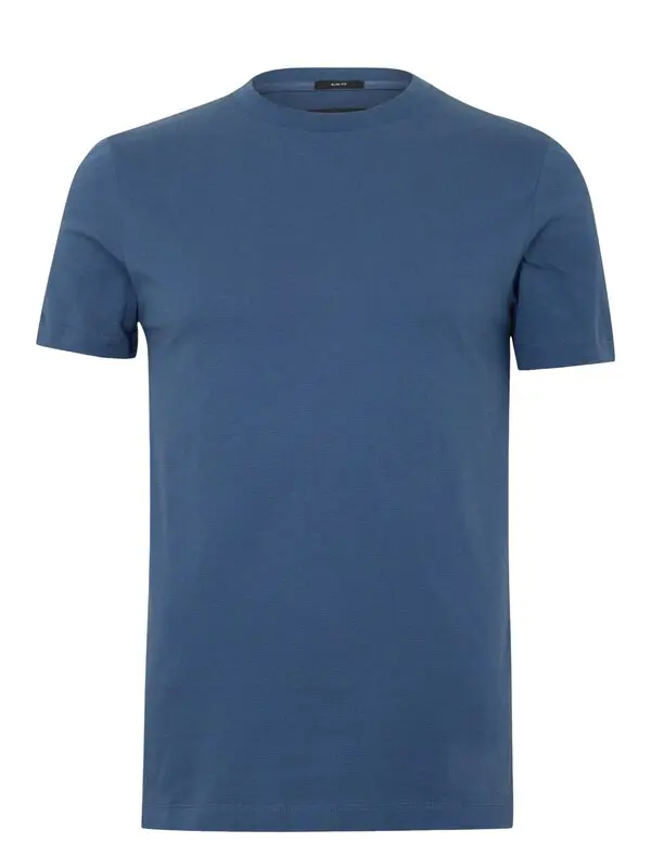Hugo Boss Logo Crew-neck T-shirt - Blue
