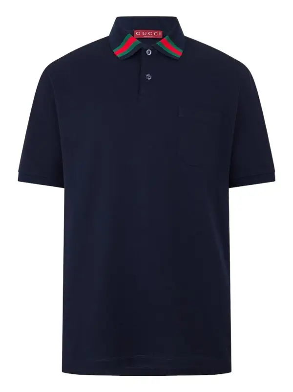 Gucci Web Polo Sn62 - Black