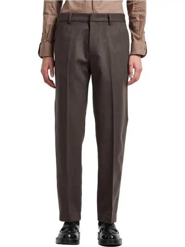 Emporio Armani Slim-fit Casual Trousers - Black