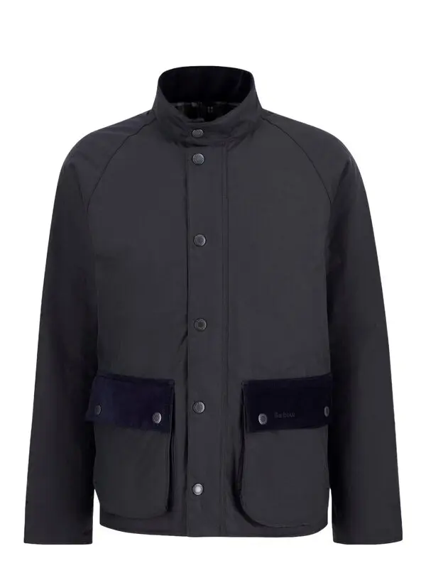 Barbour Cordhill Waxed Jacket - Navy