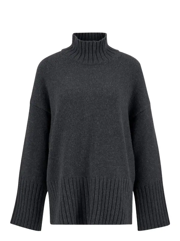 Barbour Serena High Neck Jumper - Black