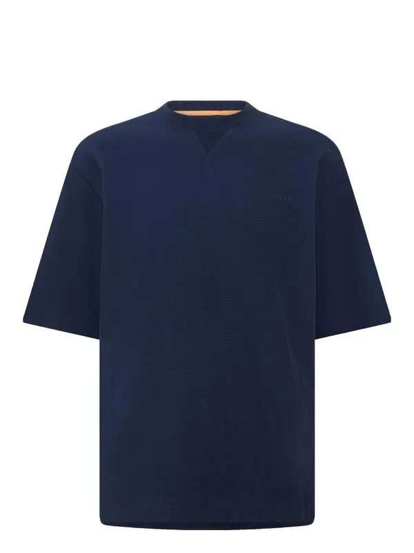 Hugo Boss Logo Crew-neck T-shirt - Black