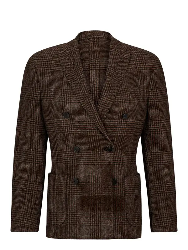 Hugo Boss Classic Check Blazer - Black