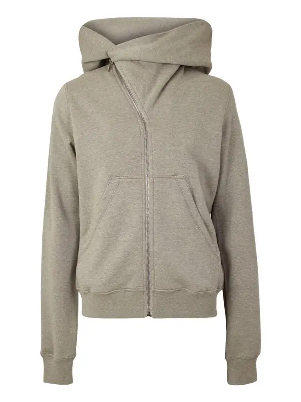 Rick Owens Zip Hoodie - Gray