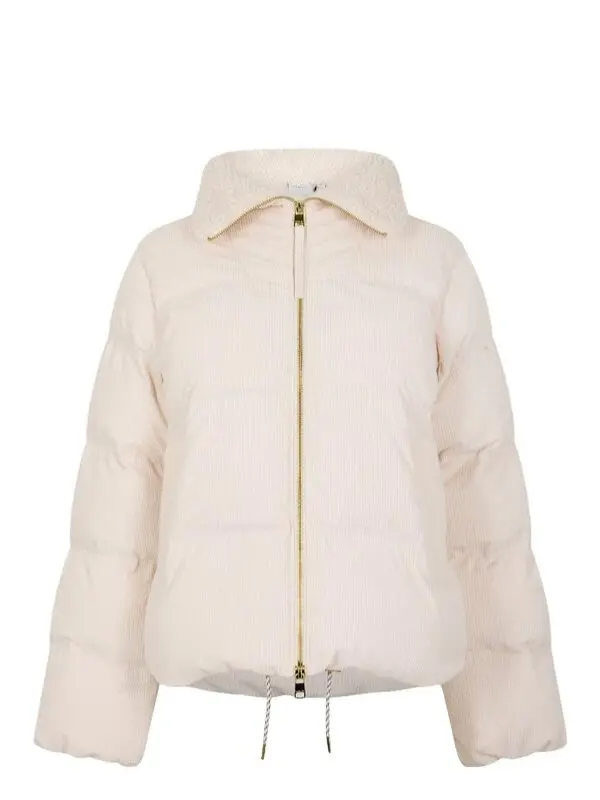 Varley Long-sleeved Zip-up Corduroy Jacket - Birch