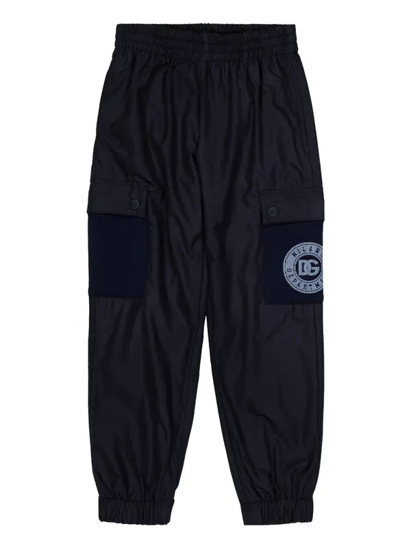 Dolce & Gabbana Cargo Jogger Pants - Black