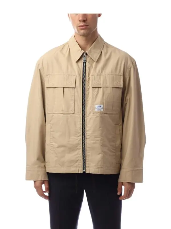 Hugo Boss Logo Label Jacket - Beige