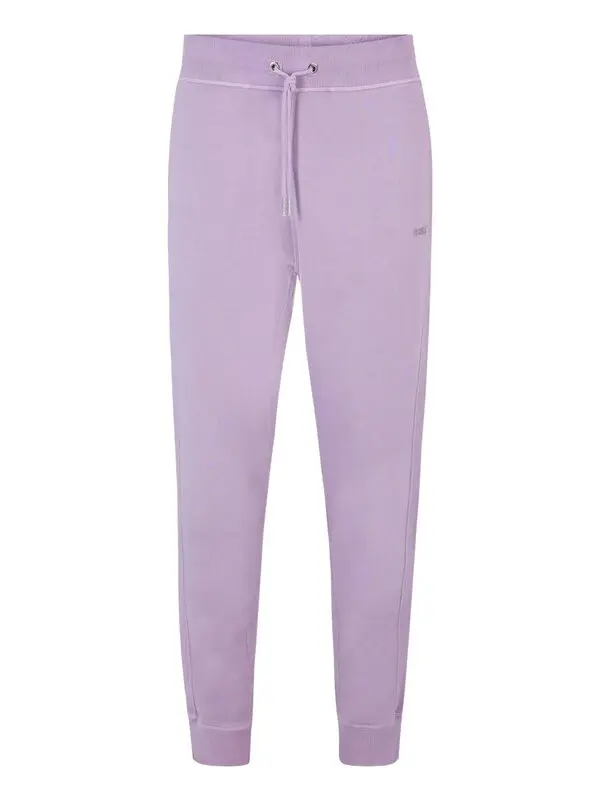 Hugo Boss Sefadelong Closed Hem Jogging Bottoms - Purple
