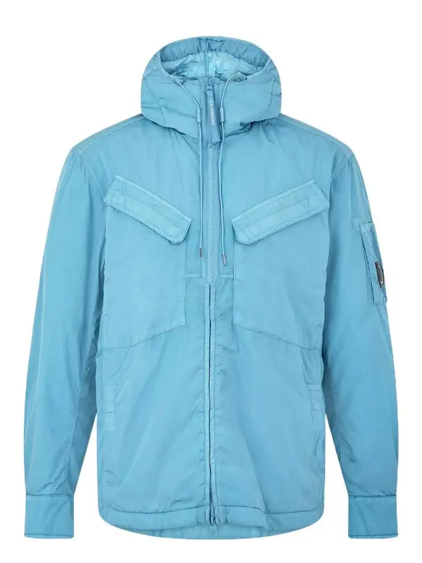 C.P. COMPANY Padded Bomber Jacket - Blue