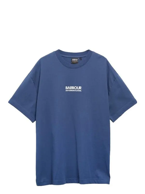 Barbour Short-sleeved T-shirt - Insig Blu