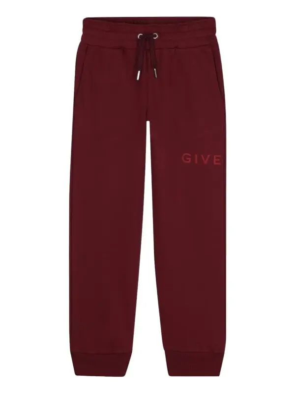 Givenchy Giv Logo Joggers - Brown