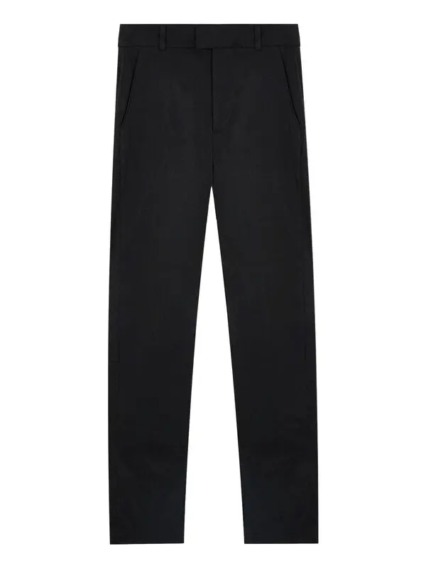 REPRESENT Straight-leg Slim-fit Trousers - Black