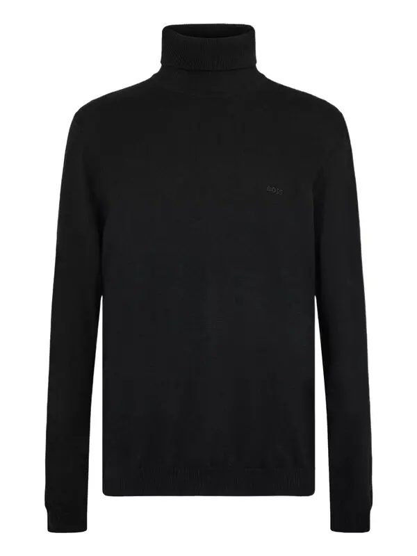 Hugo Boss Baldebert E Turtleneck Jumper - Black