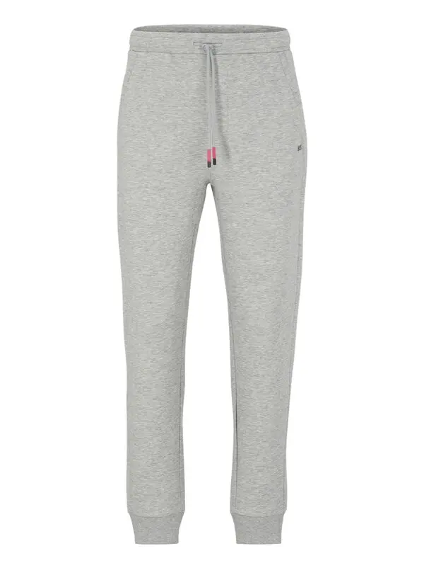 Hugo Boss Minimalist Versatile Solid Color Sports Pants - Gray