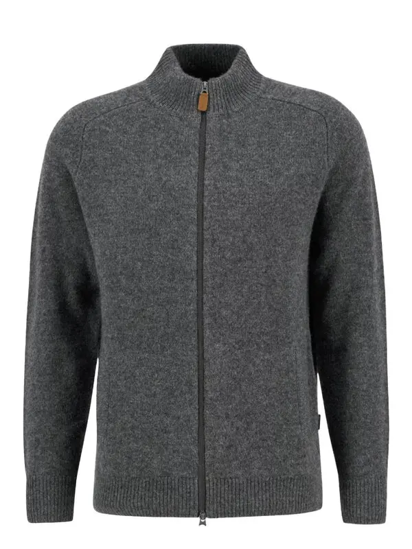 Barbour Talder Zipped Jumper - Black