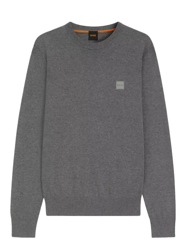 Hugo Boss Long Sleeve Crew Neck Jumper - Black