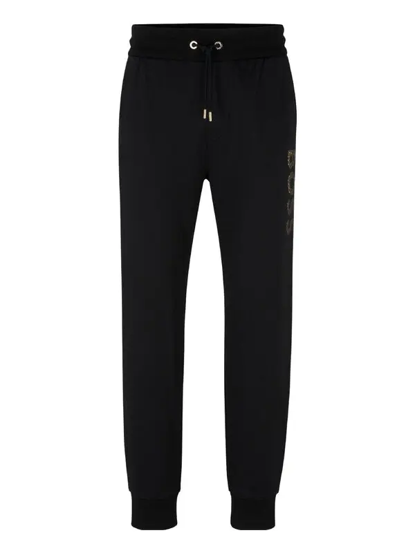 Hugo Boss Elastic Drawstring Jogger Pants - Black