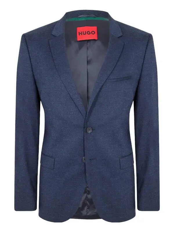 Hugo Boss Classic Single-breasted Blazer - Blue