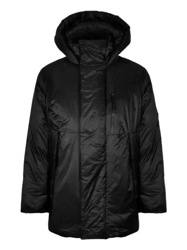 Rains Torna Long Insulated Jacket - Black